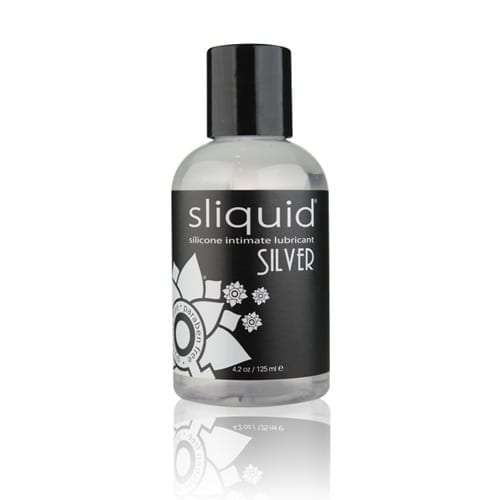 Sliquid Naturals Silver Silicone Lubricant-125ml - gal pal