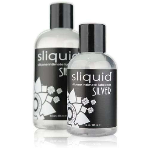 Sliquid Naturals Silver Silicone Lubricant-125ml - gal pal