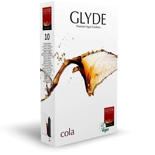 Glyde Ultra Cola Flavour Vegan Condoms 10 Pack - gal pal